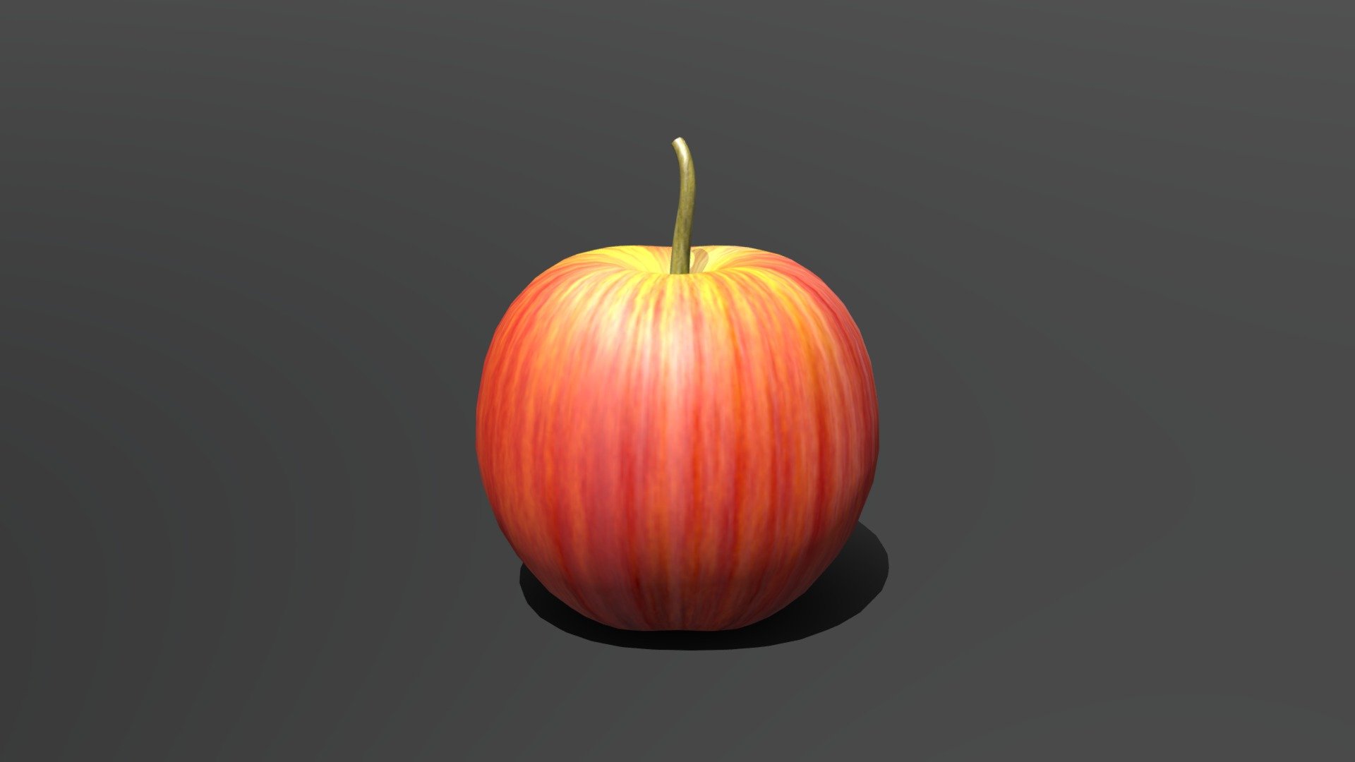 Apple - 3D model by Mambirulo [dffe642] - Sketchfab