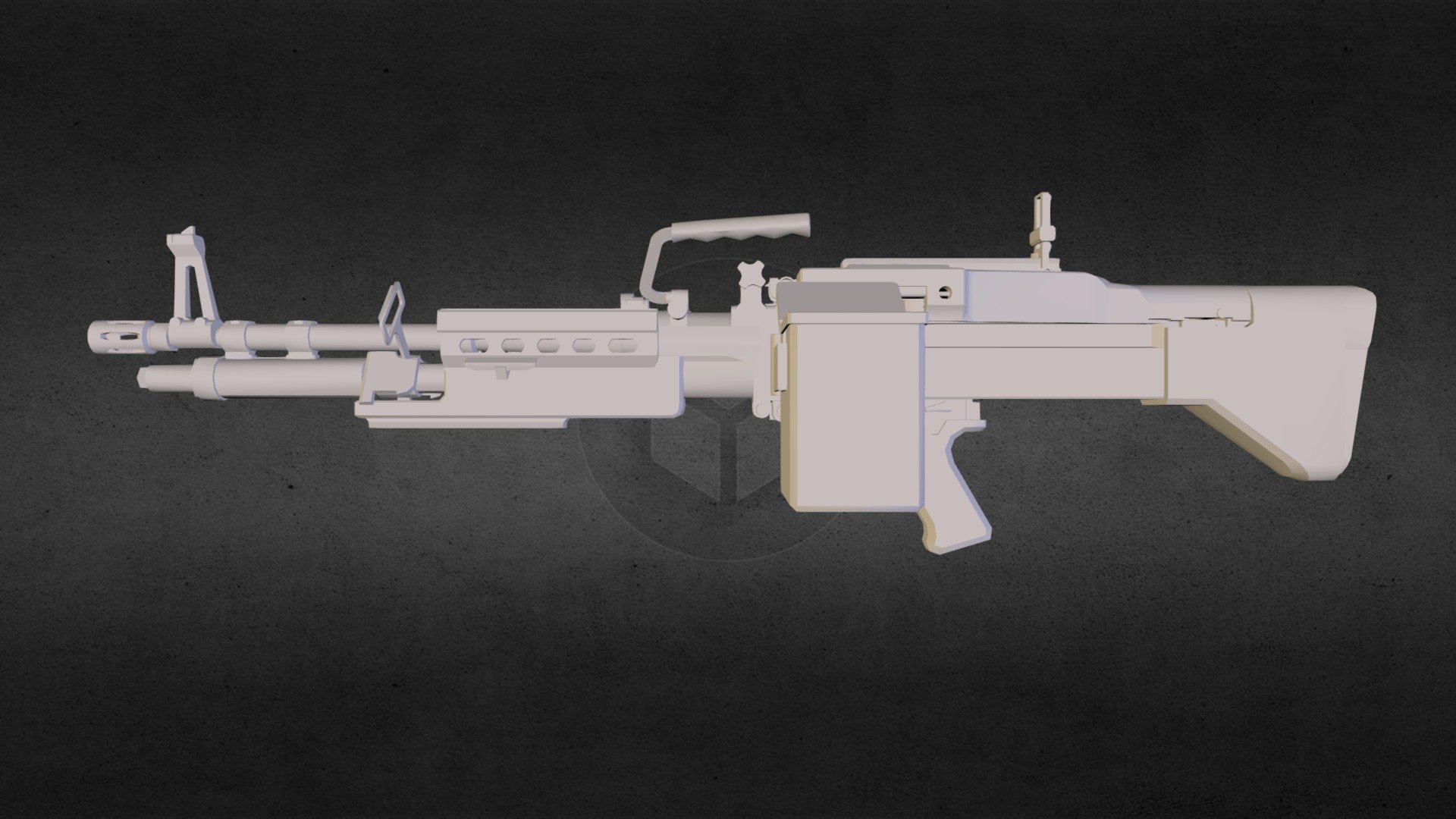 M60E4 alpha studioz - 3D model by alpha-studioz [dop7U5z] - Sketchfab
