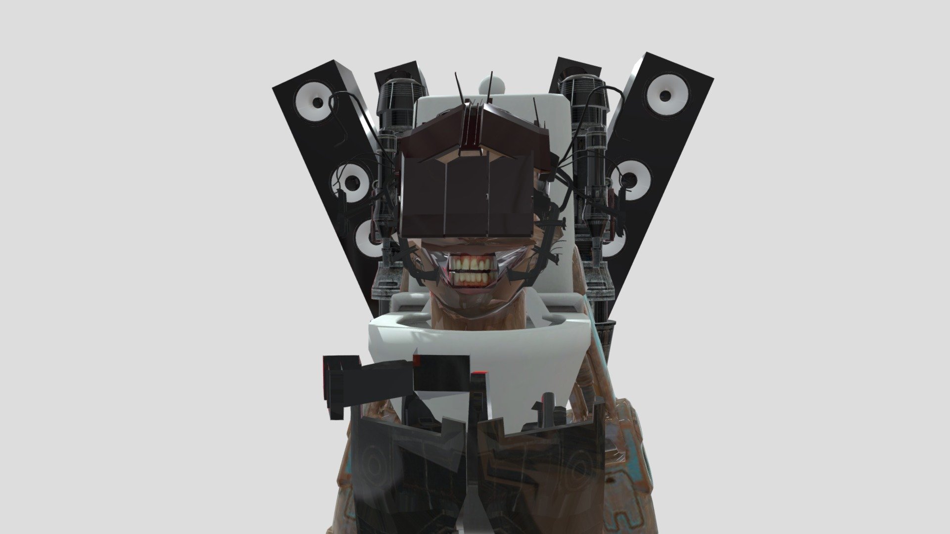 Titan Buzzsaw Toliet - Download Free 3D model by Follow Mutant Skibidi ...