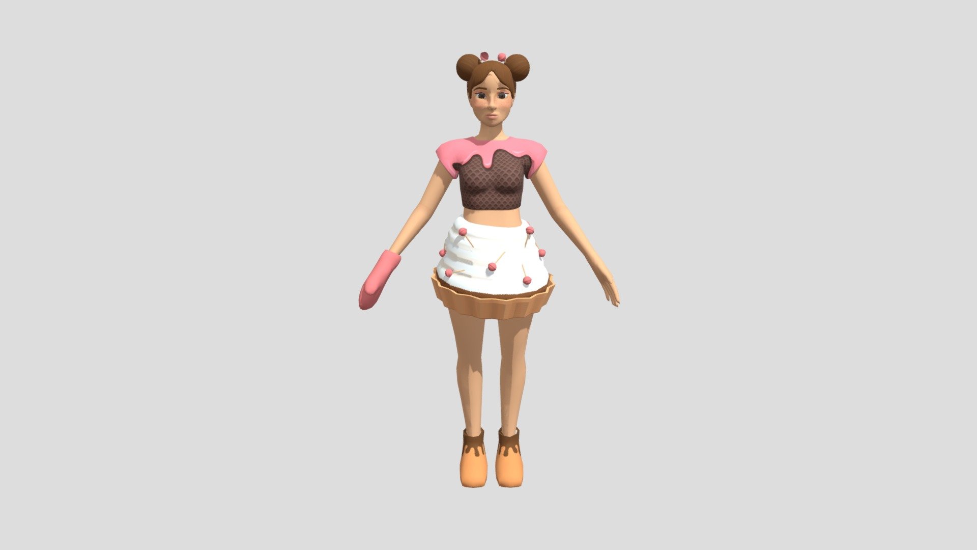 Candy People Character - 3D model by akcayireem [e001bec] - Sketchfab