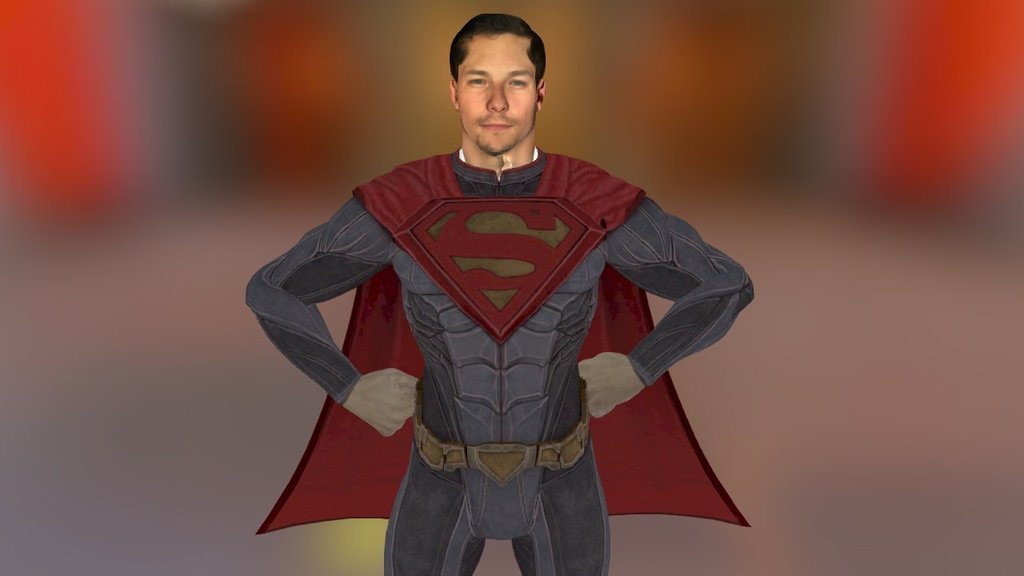 Joe at Runway is Superman - 3D model by jtressle [e001bf8] - Sketchfab