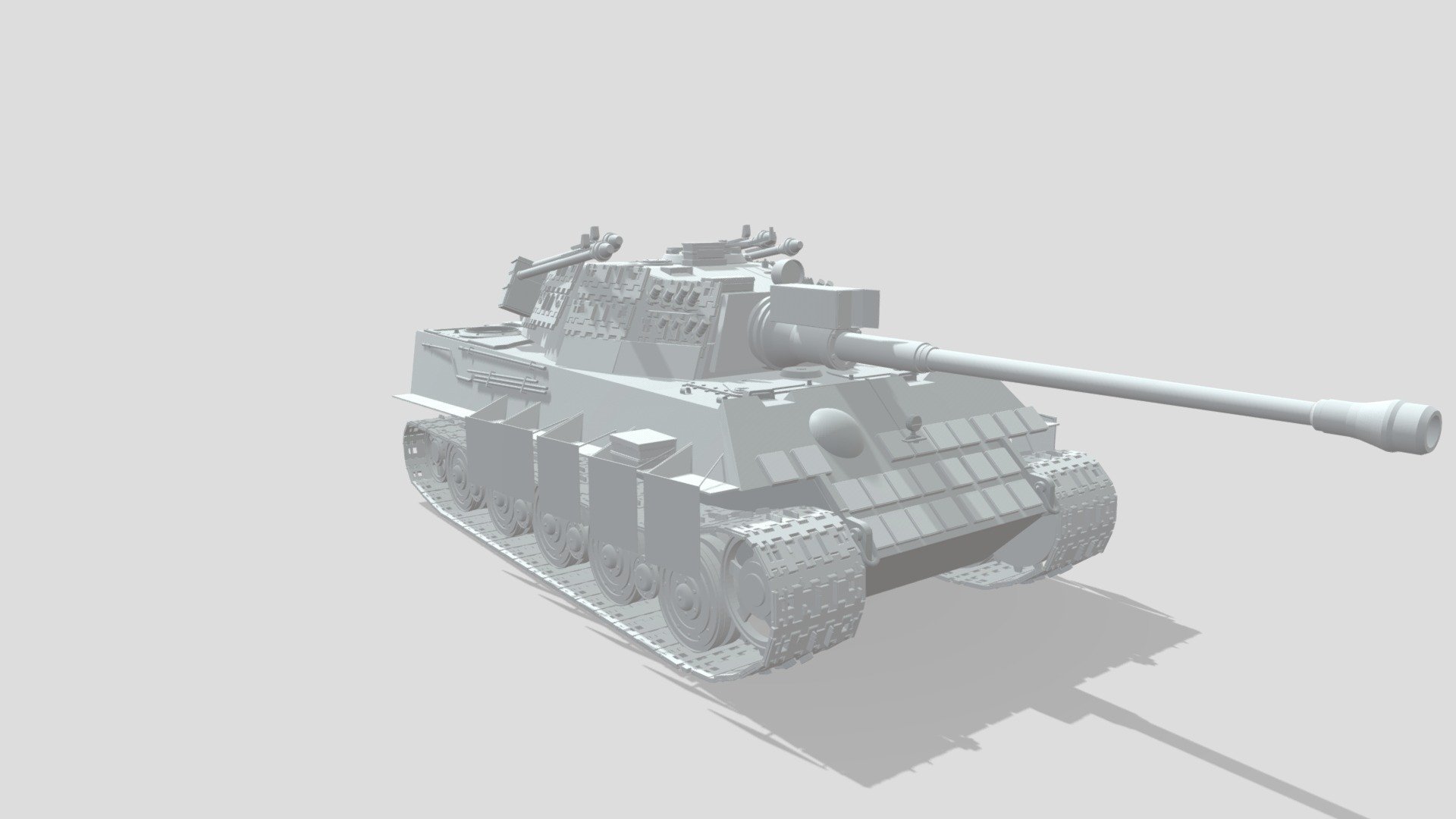 Konigstiger - 3D model by HELLO2worlD (@luizalim000) [e001fe0] - Sketchfab