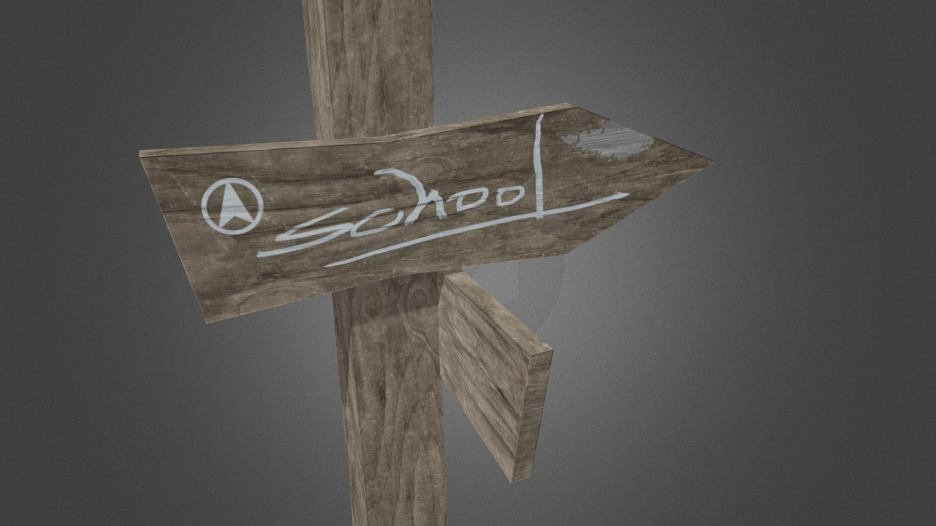 road sign - 3D model by Ki_Ne [e004dae] - Sketchfab