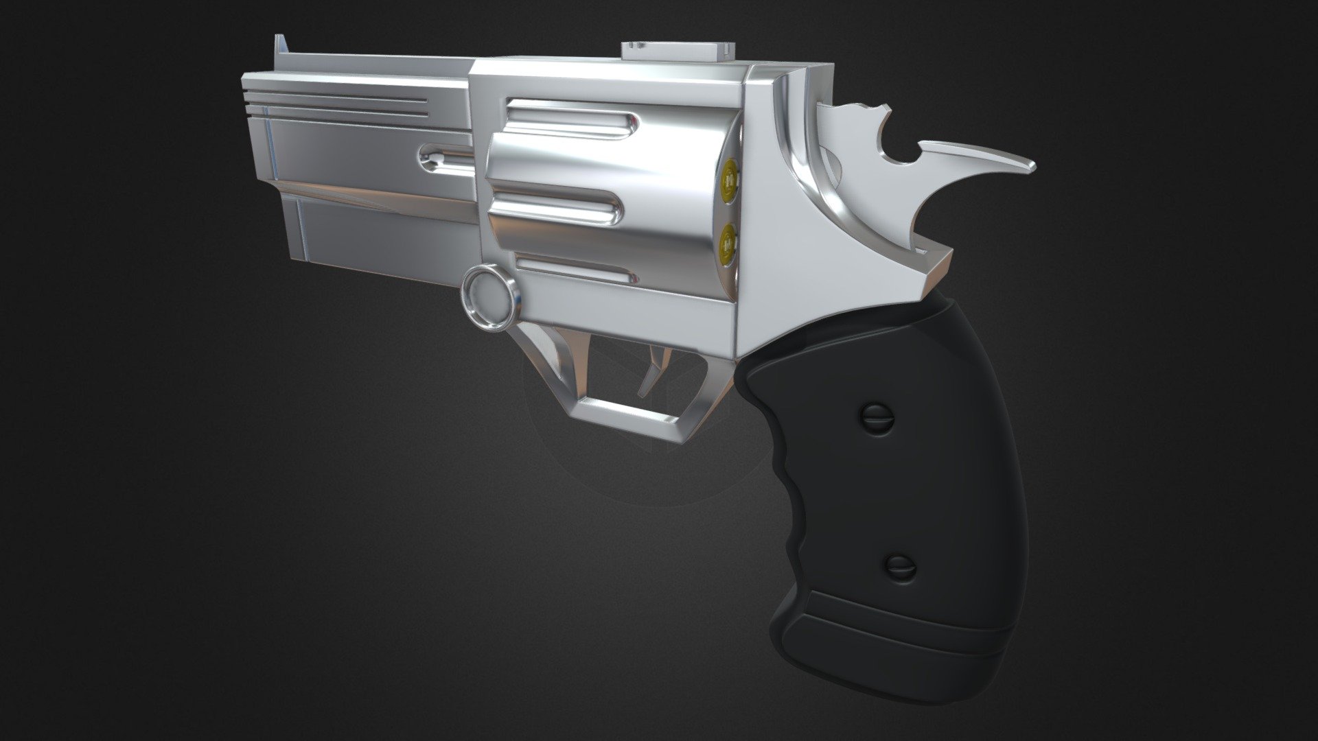 Revolver - 3D model by minesk [e006c57] - Sketchfab