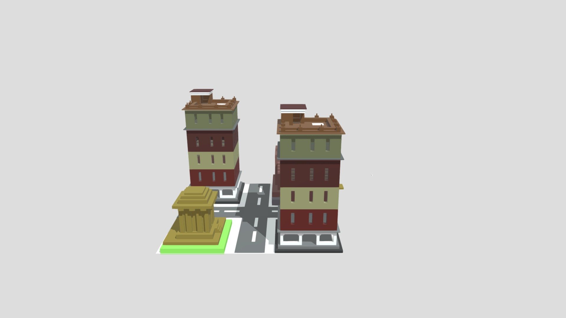 city-c - 3D model by Arreaya_cc (@hedkiku) [e008176] - Sketchfab
