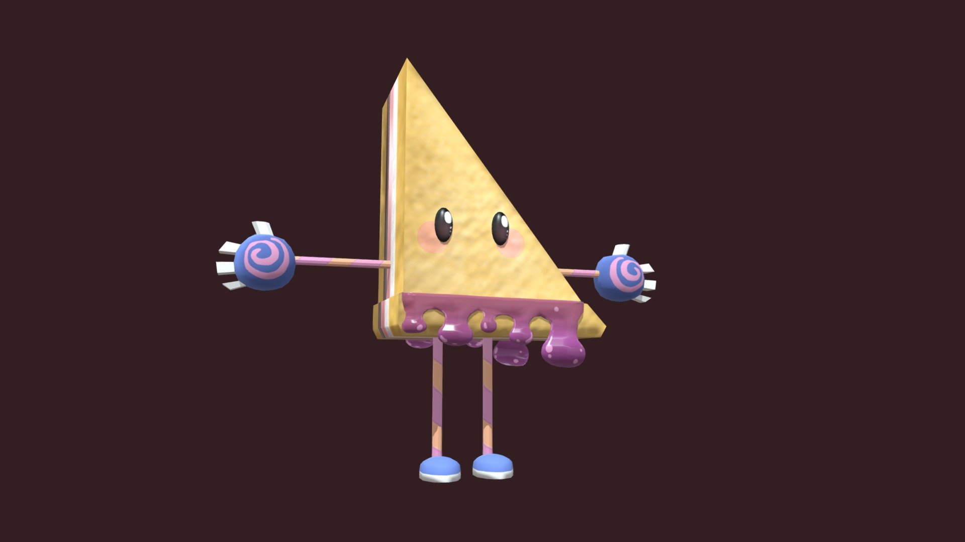 Cake NPC - 3D model by graphaelhow [e008330] - Sketchfab