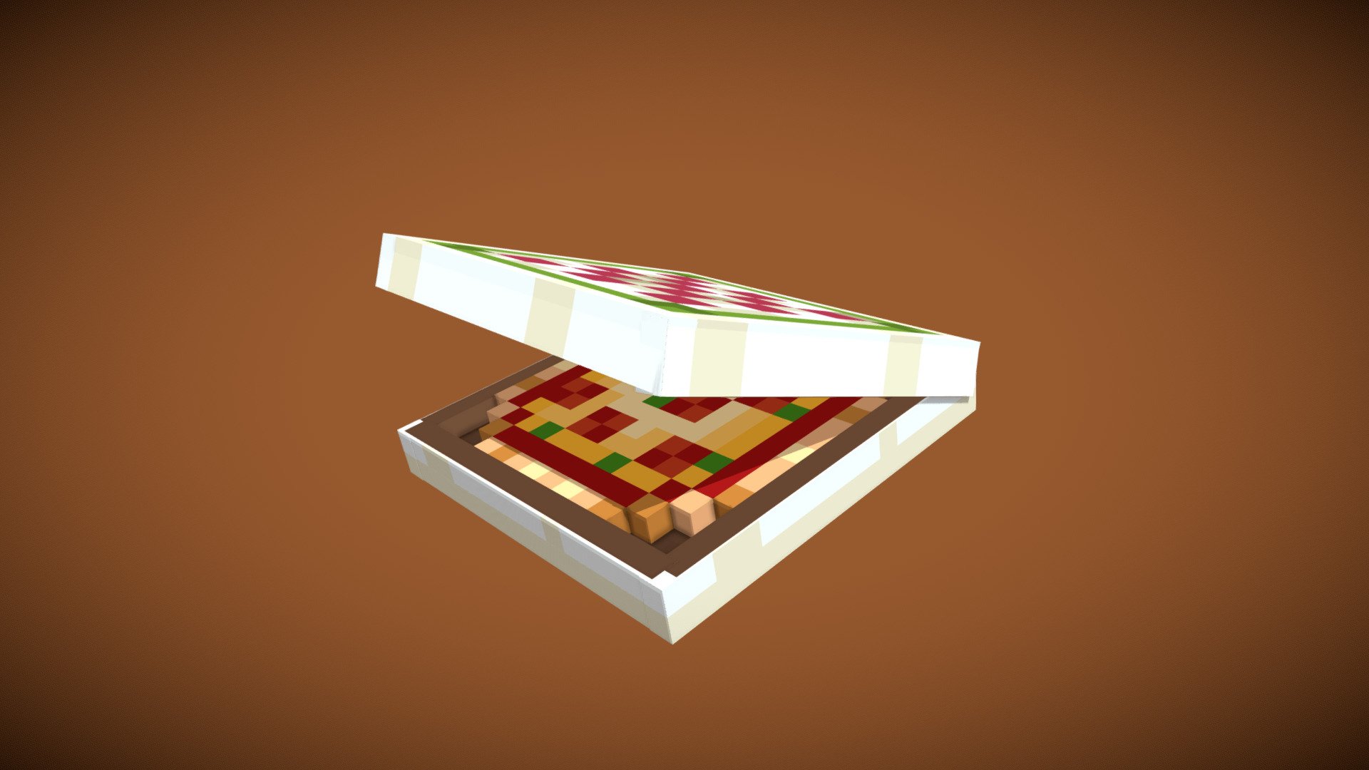 Tasty Pizza - 3D model by Keppu [e009196] - Sketchfab