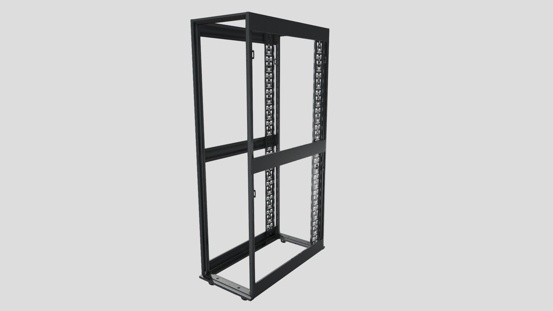 VE Frame 48Ux600x1200 - 3D model by Vertiv [e009897] - Sketchfab