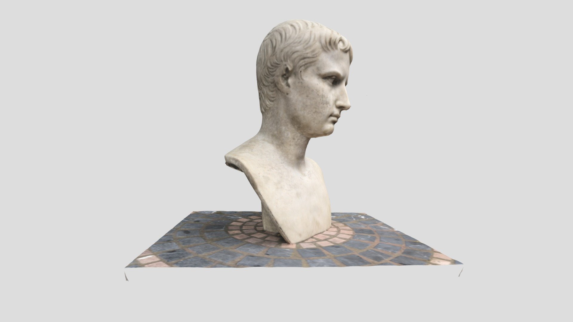 Gaius or Lucius Caesar (Augustan period) - 3D model by Alexander Thein ...