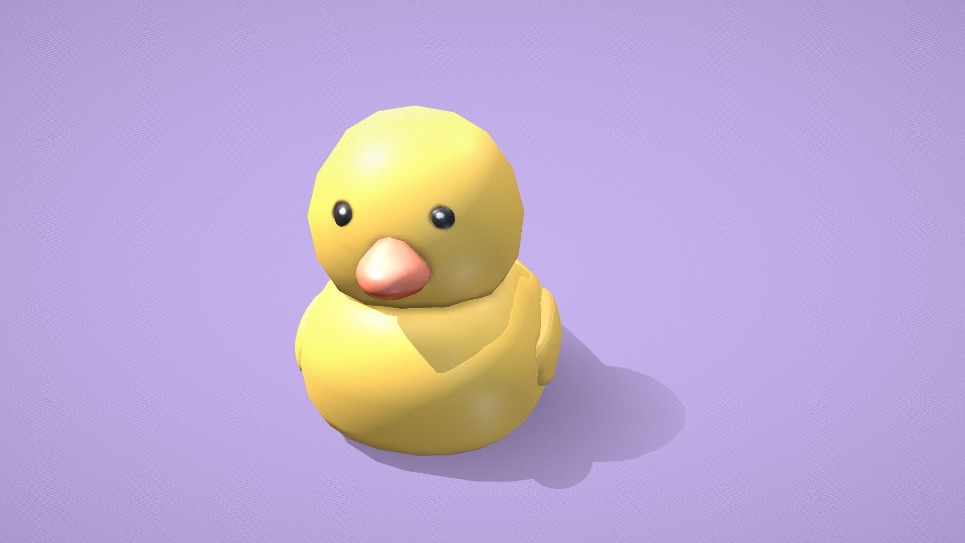 Rubber Duckie - 3D model by Kim Baker (@Kim_Baker) [e00b892] - Sketchfab