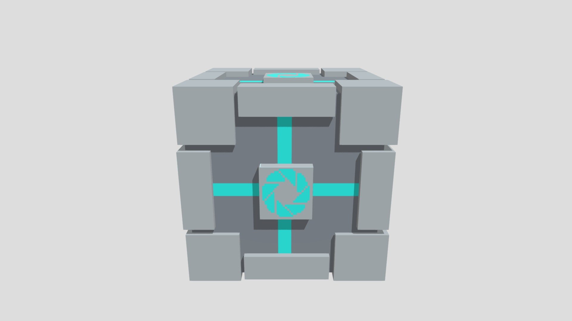 Cube Aperture Laboratories Entropy Zero 2 3d Model By Vasabi Fydne