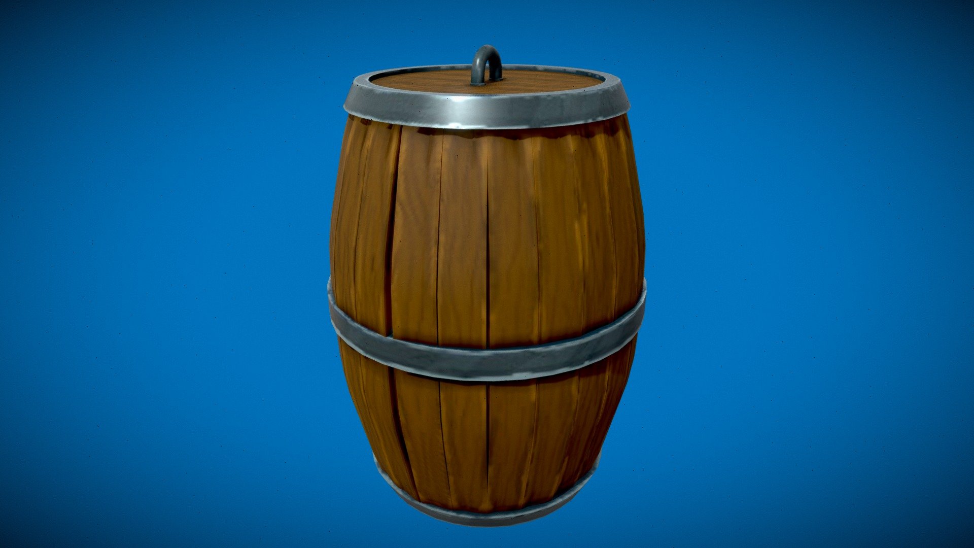 Stylised Wooden Barrel - Buy Royalty Free 3D model by MatthewHicks ...