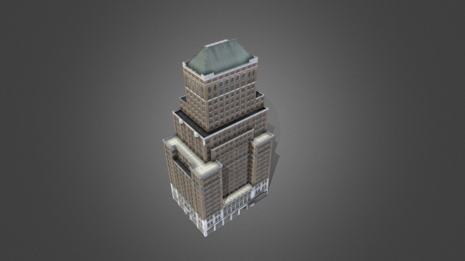 The Farmers Building - 3D model by Modocero [e00cbe2] - Sketchfab