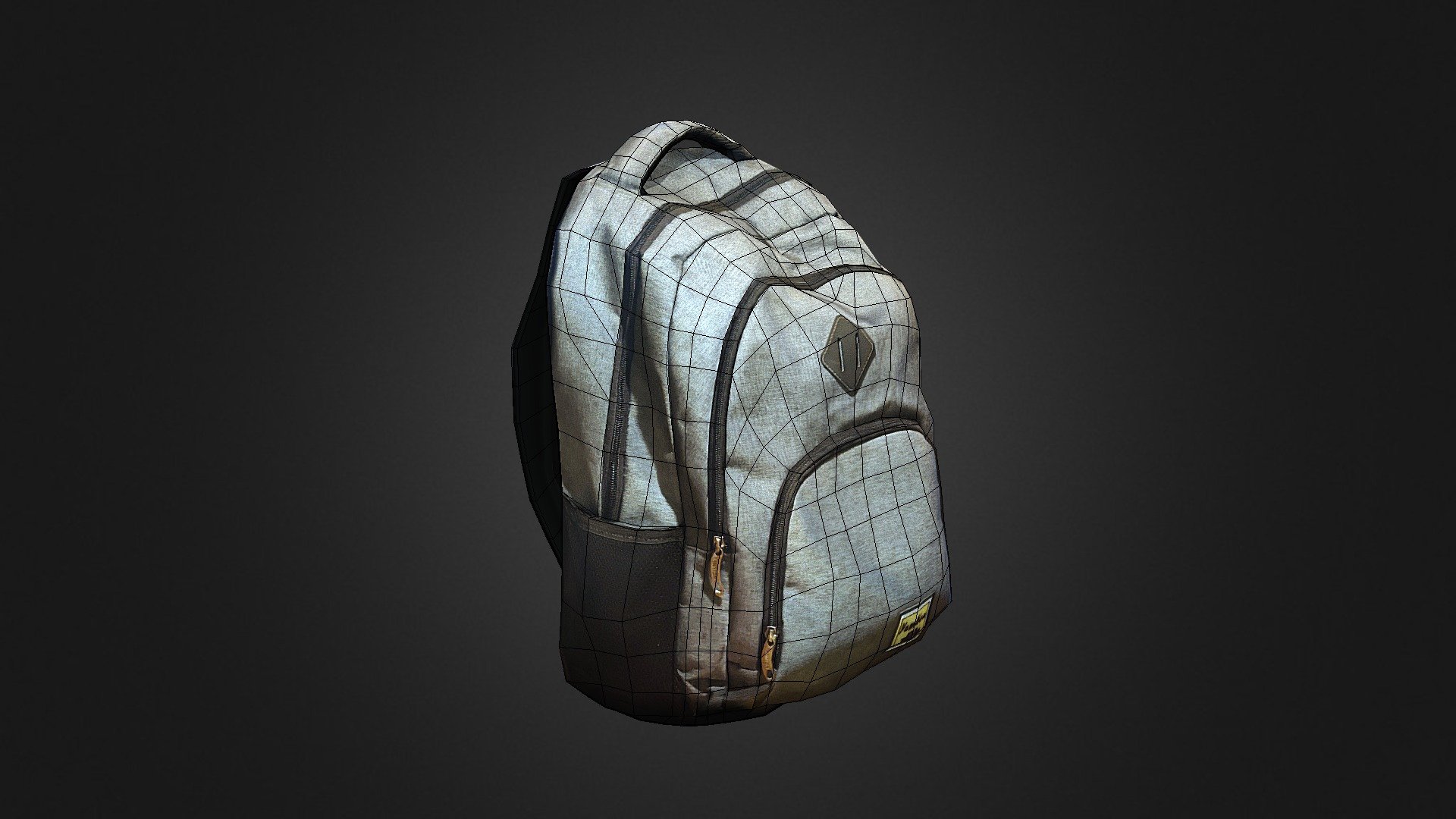 Grey backpack - Download Free 3D model by kj3987 [e00d974] - Sketchfab