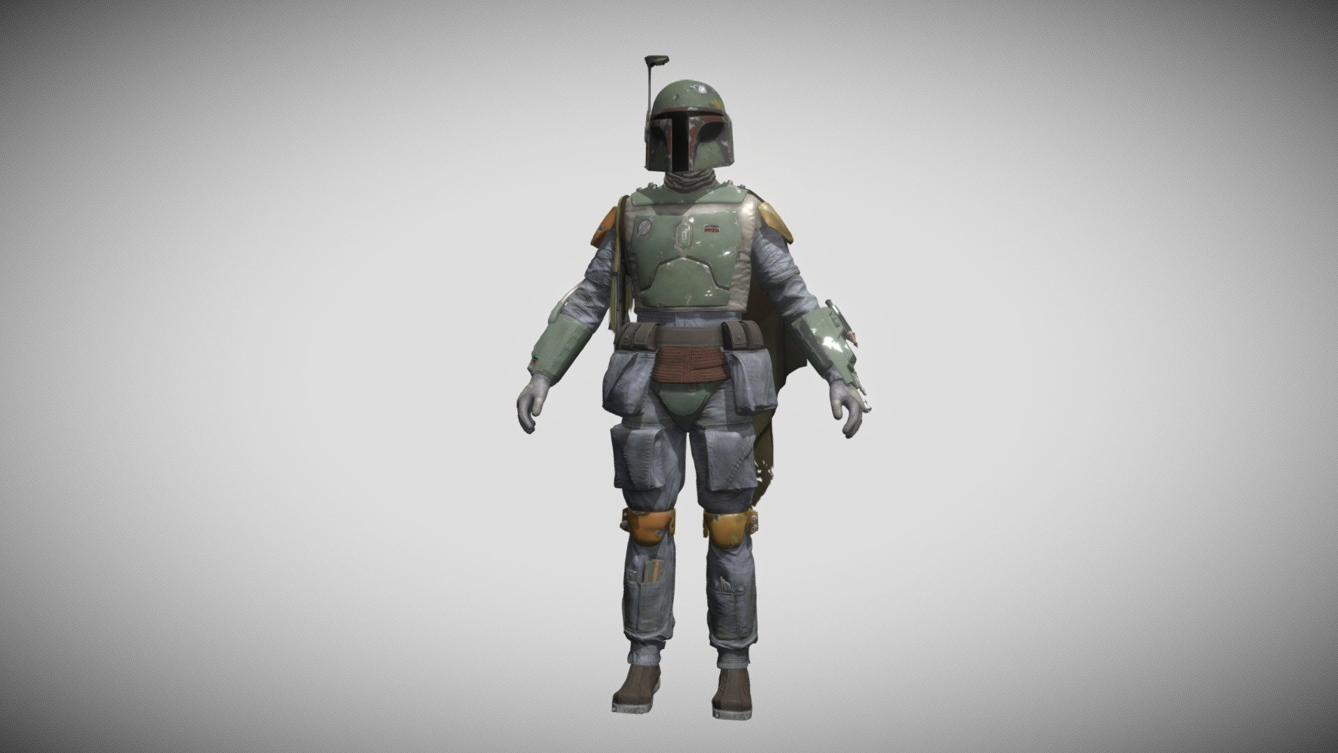 STAR WARS - Jedi Survivor(ESB): Boba Fett - Download Free 3D model by ...