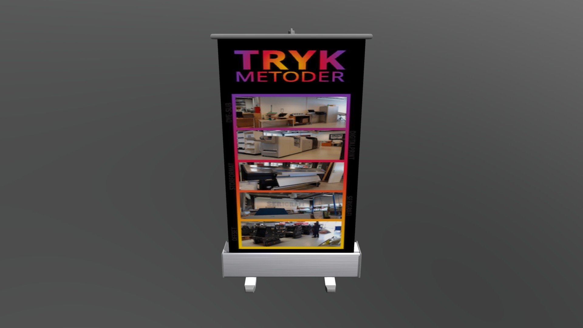 Roll-Up - 3D model by BennyChristian [e00e17d] - Sketchfab