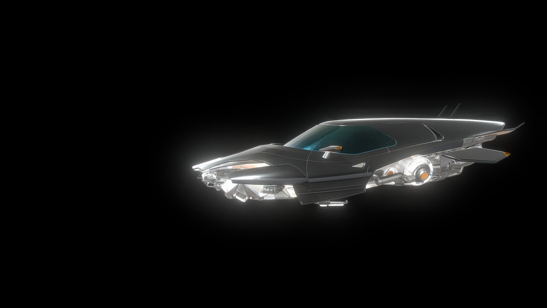 (FREE) Cyberpunk Hovercar | Đescripters™ - Download Free 3D model by Đescripters™ (@descripters ...