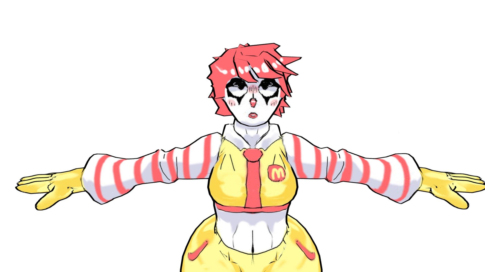 ronald - Download Free 3D model by pepsoi (@pepsoii) [e00f46e] - Sketchfab
