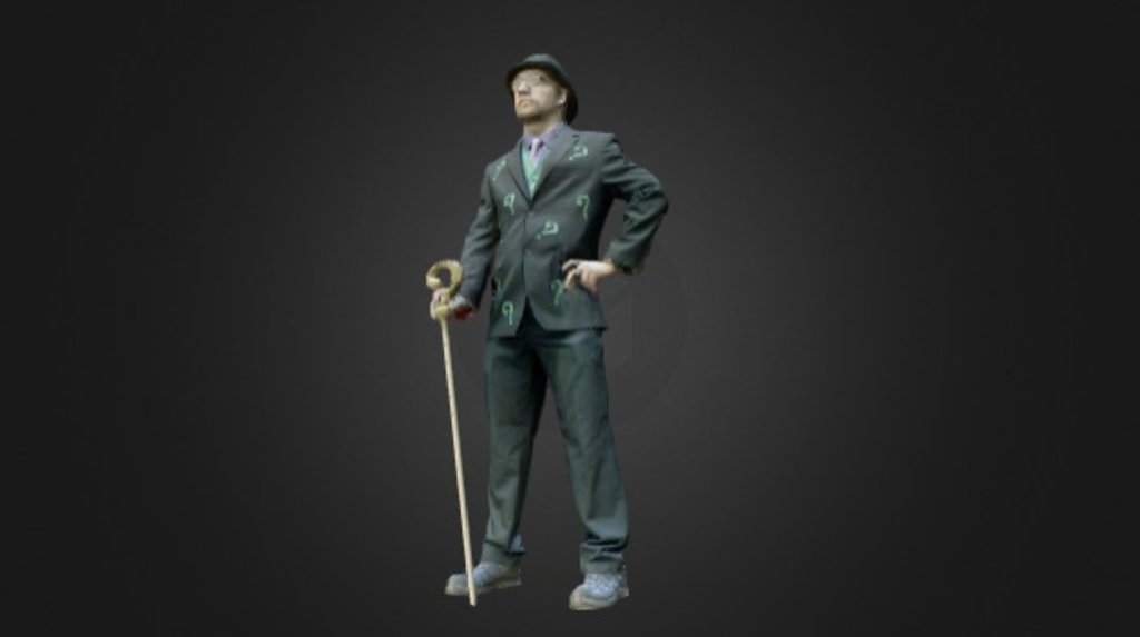 Riddler - 3D model by the3dphotobooth [e0102b4] - Sketchfab