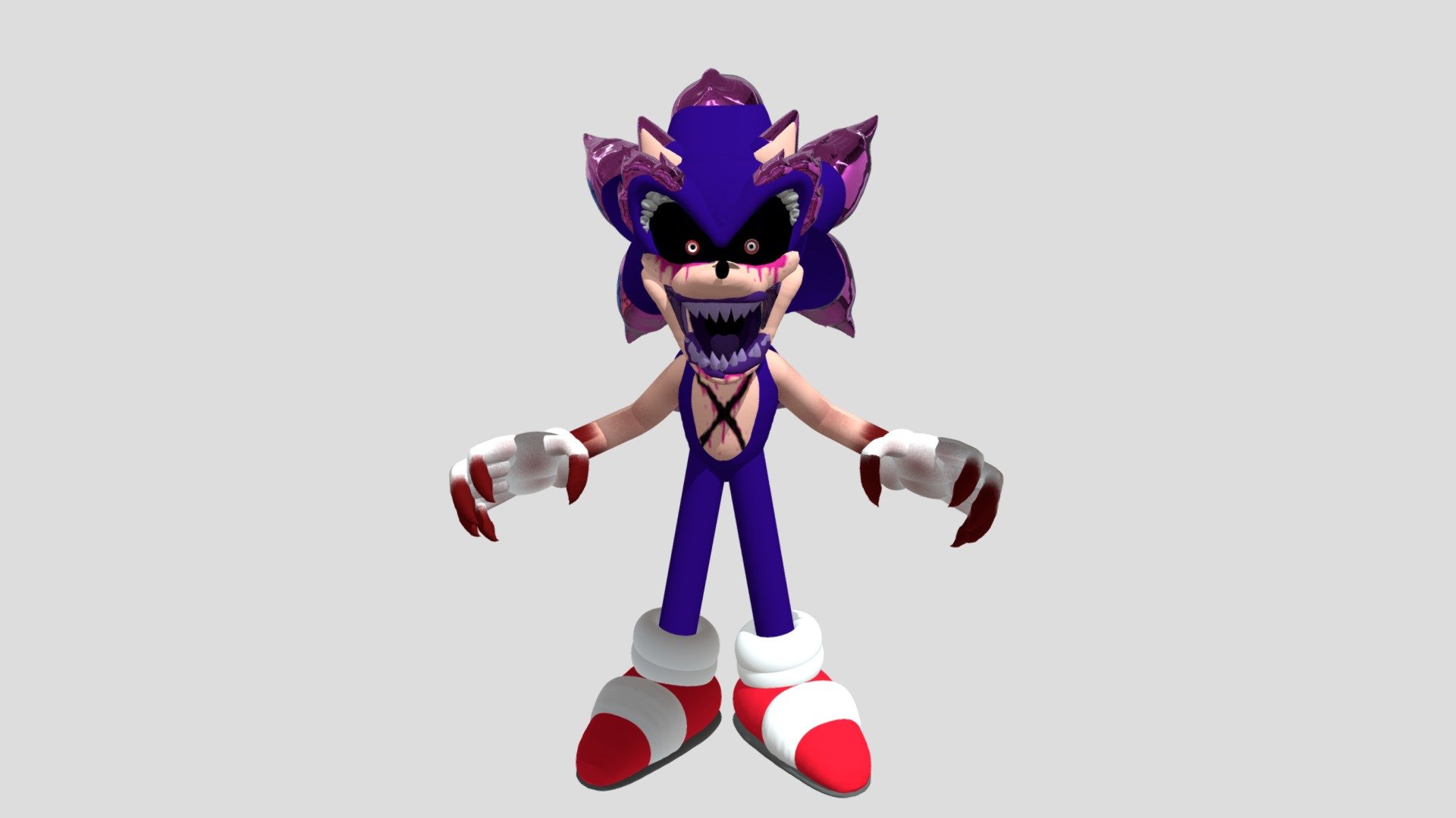 Sonic.EXE (Xenophanes) Triple Trouble - 3D model by NexusSpeedster (@nexusfnf) [e0108f7] - Sketchfab