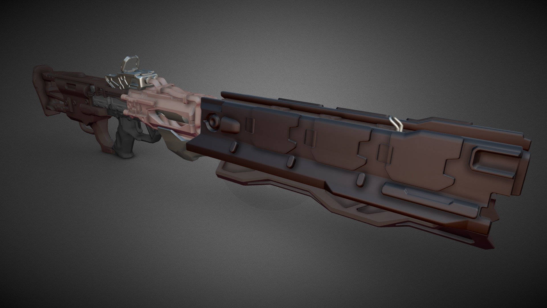 Call of Duty - Tempest Specialist Weapon - 3D model by Spectrellian ...