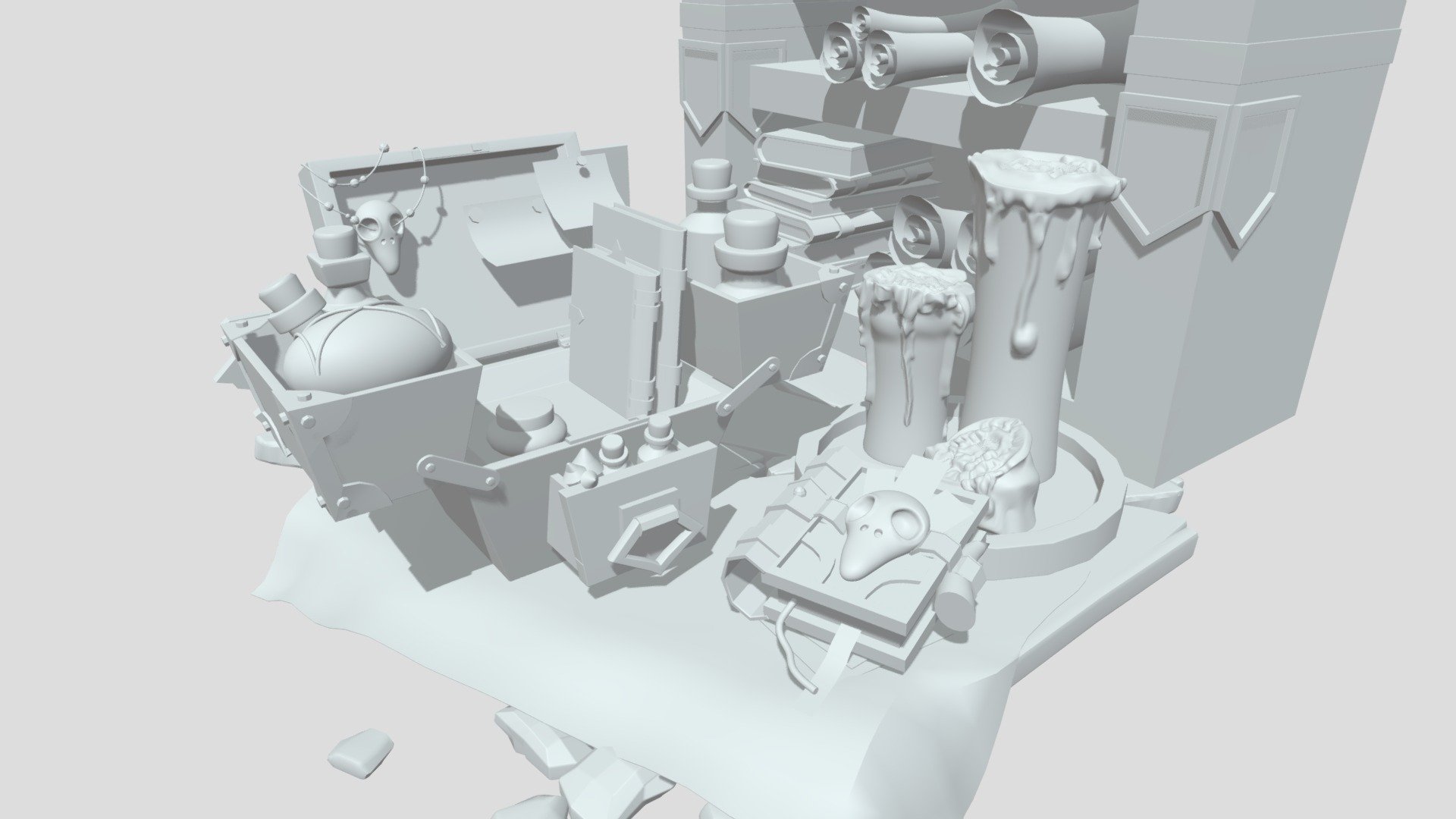 WitchBox_4_3 - 3D model by d.padilla4 [e0197be] - Sketchfab