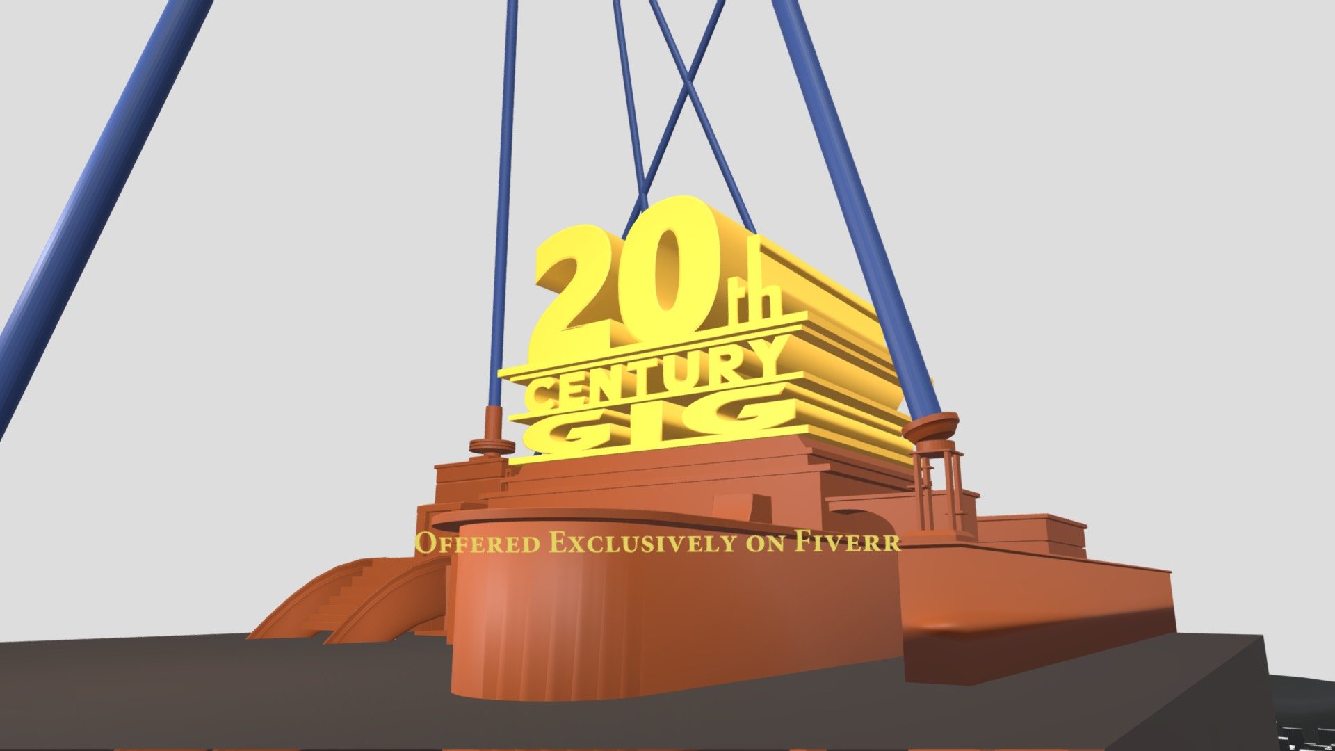 20th Century GIG logo Remake (V1) - Download Free 3D model by ...