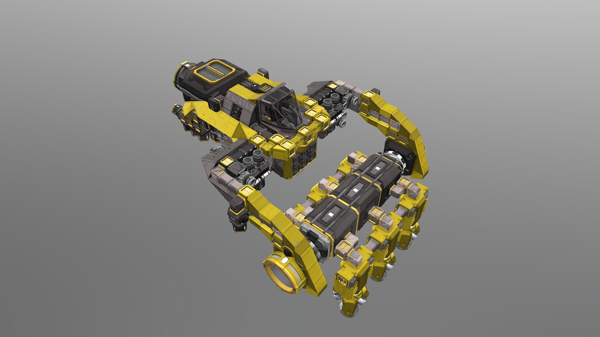 Big Ant - Experimental Mining Hauler - 3D model by SuAet [e01c872 ...