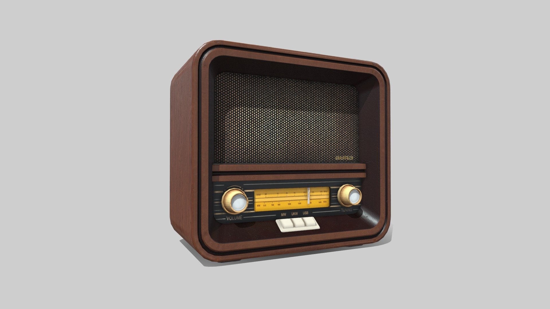 [ Student Work ] Realistic Radio - 3D model by Viulaine [e01d988 ...