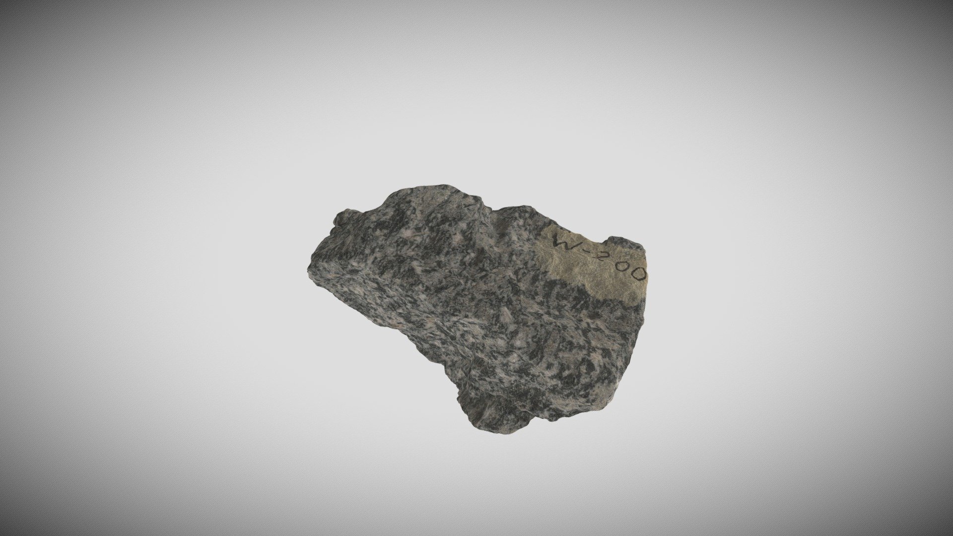 Hornblende/Biotite Quartz Monzonite - 3D model by Harvard Library ...