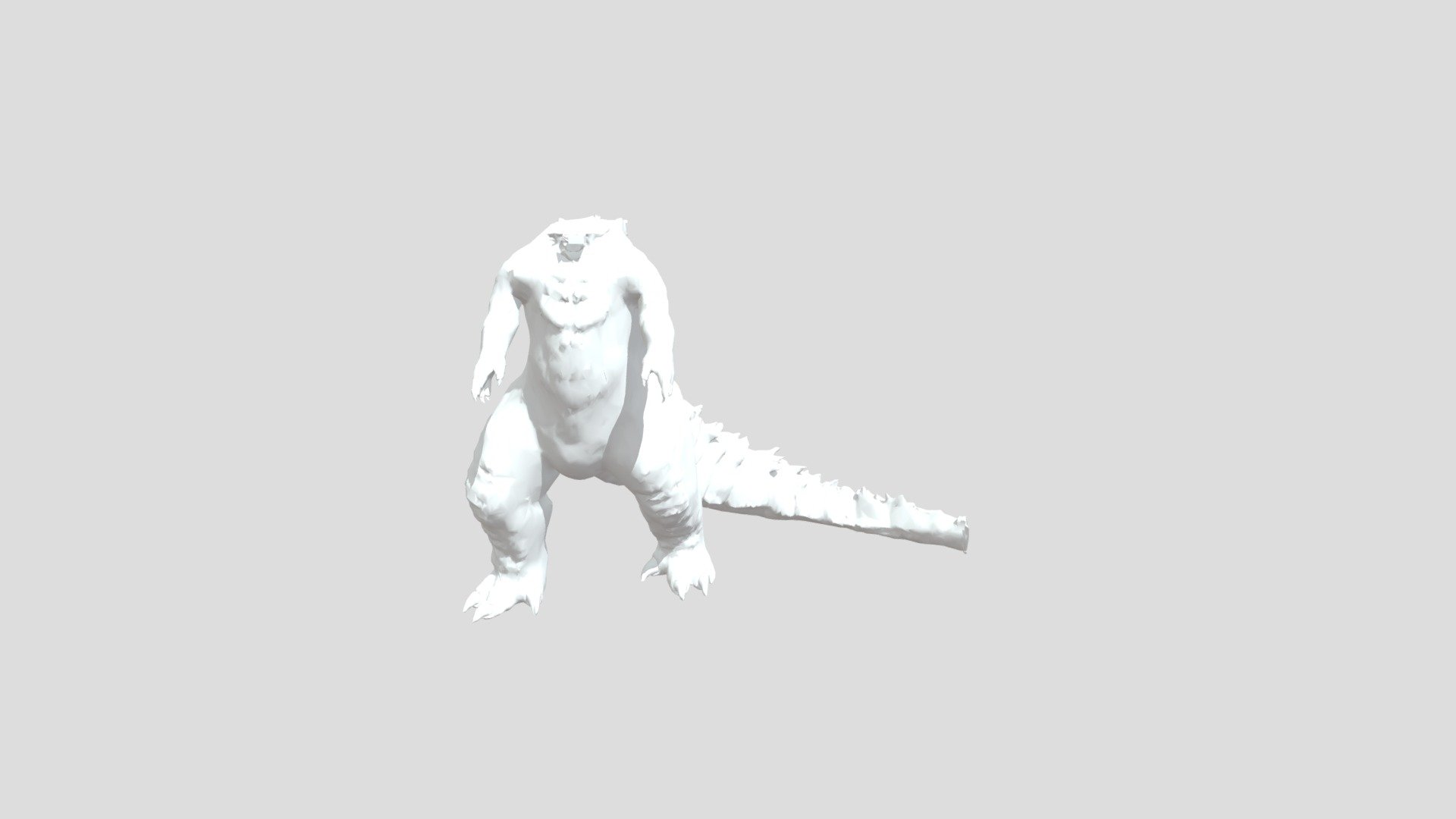 Godzilla - 3D model by sidarthmenon [e01f2c2] - Sketchfab