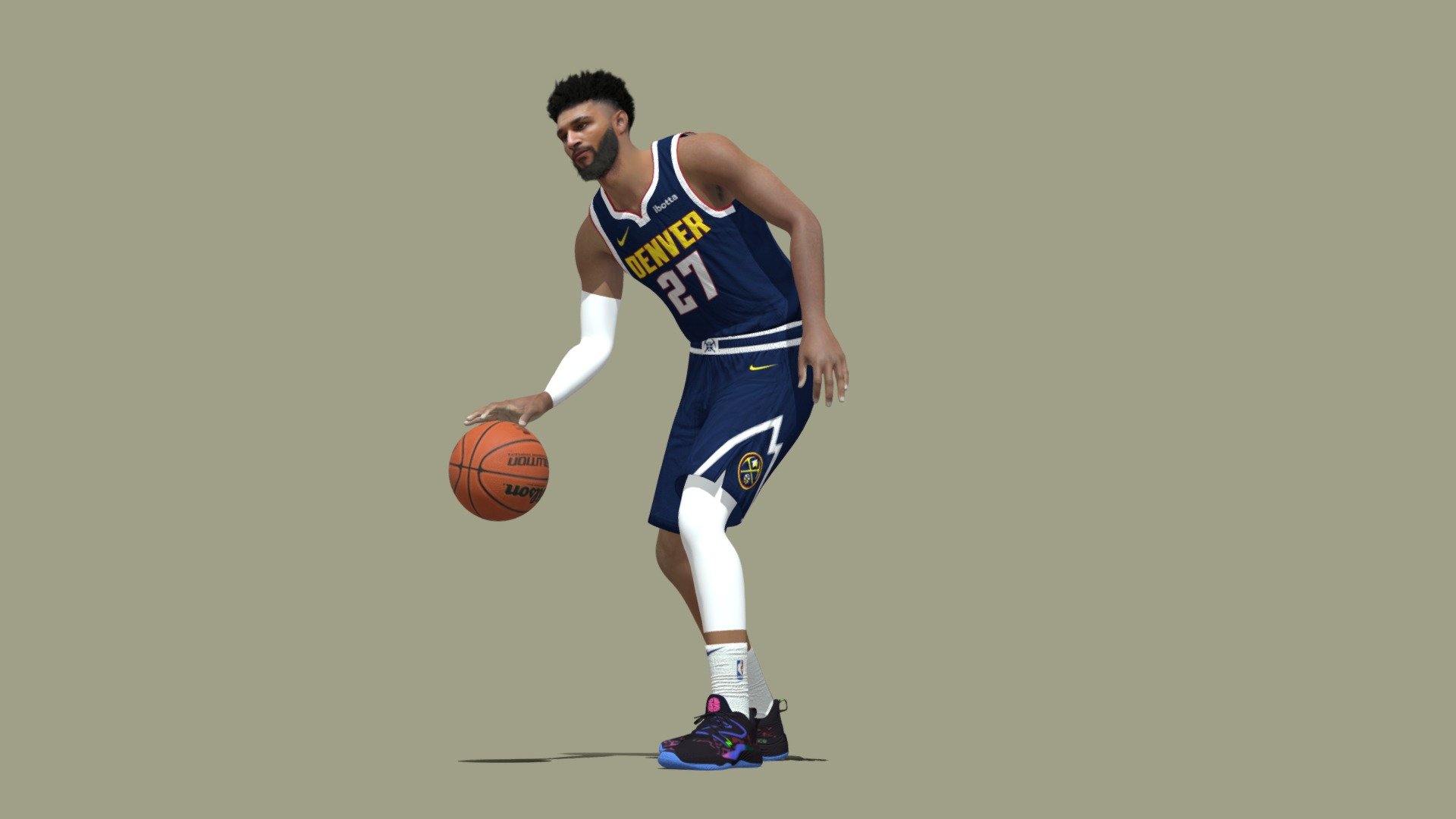 Jamal Murray Denver Nuggets NBA - 3D model by 3dpassion.net (@3dpassion ...