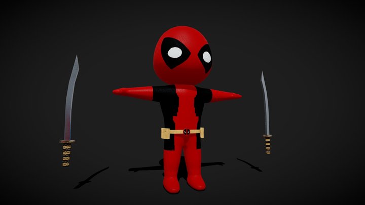 Deadpool 3D models - Sketchfab