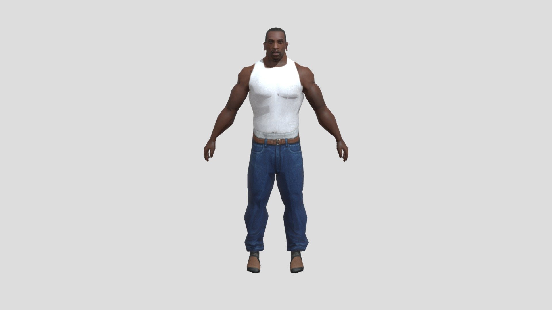 cj_from_gta_sanandreas(Copy) - 3D model by Texture_quality (@gotrun ...