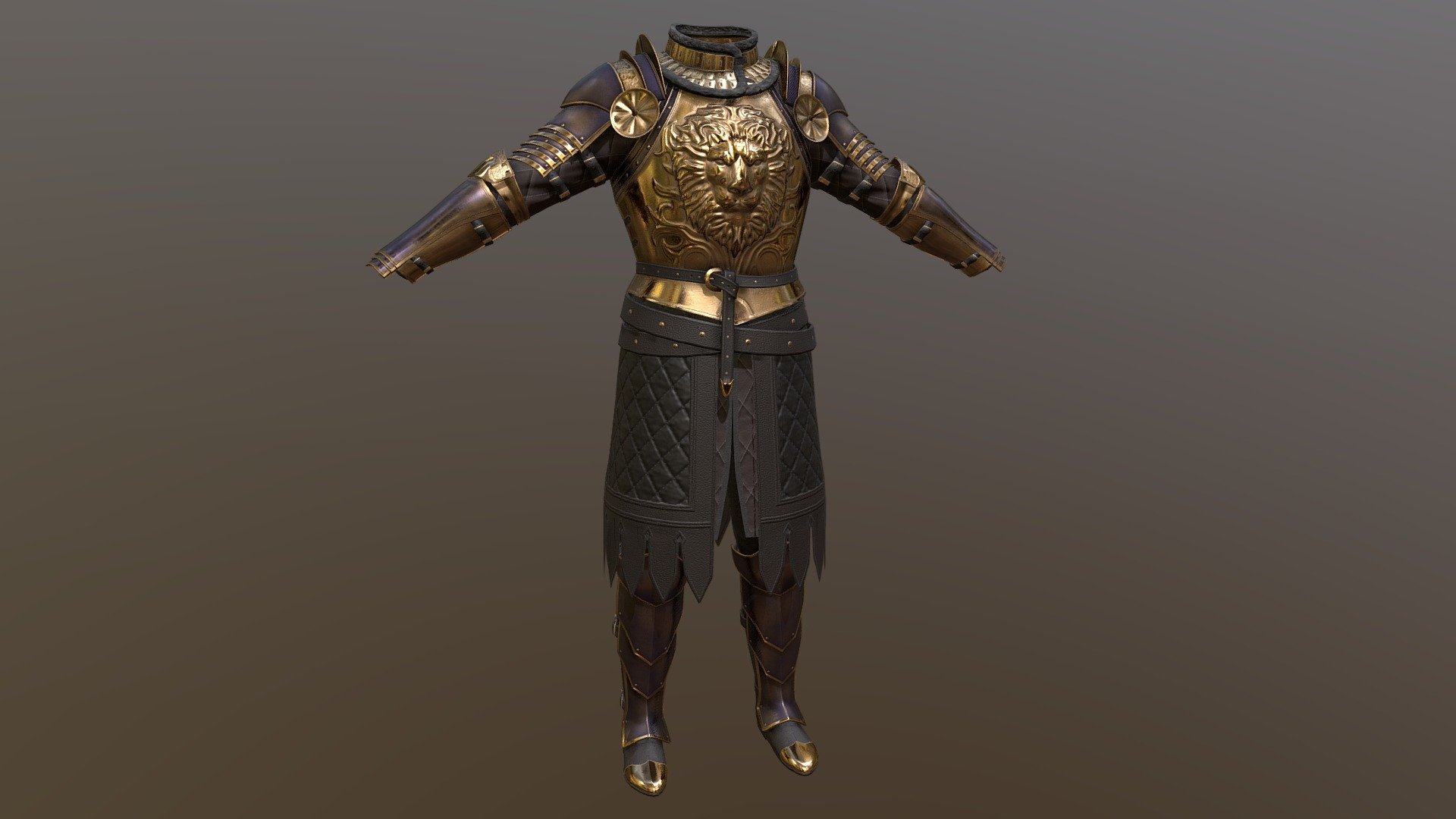 GOT Lion Armour - 3D model by TemporaryStrike [e026de2] - Sketchfab