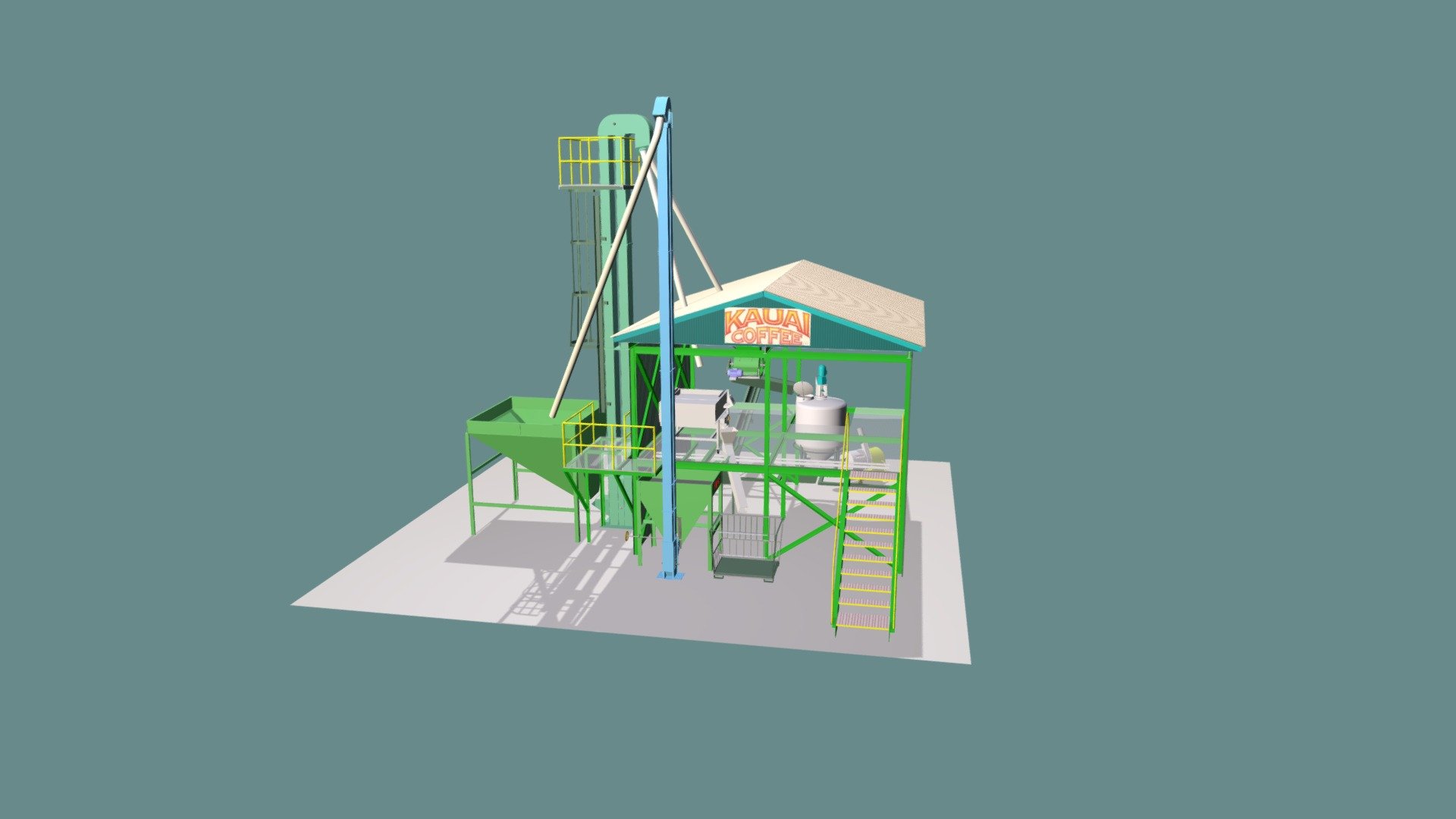 Mini Wet Mill - 3D model by dan96741 [e029cdc] - Sketchfab