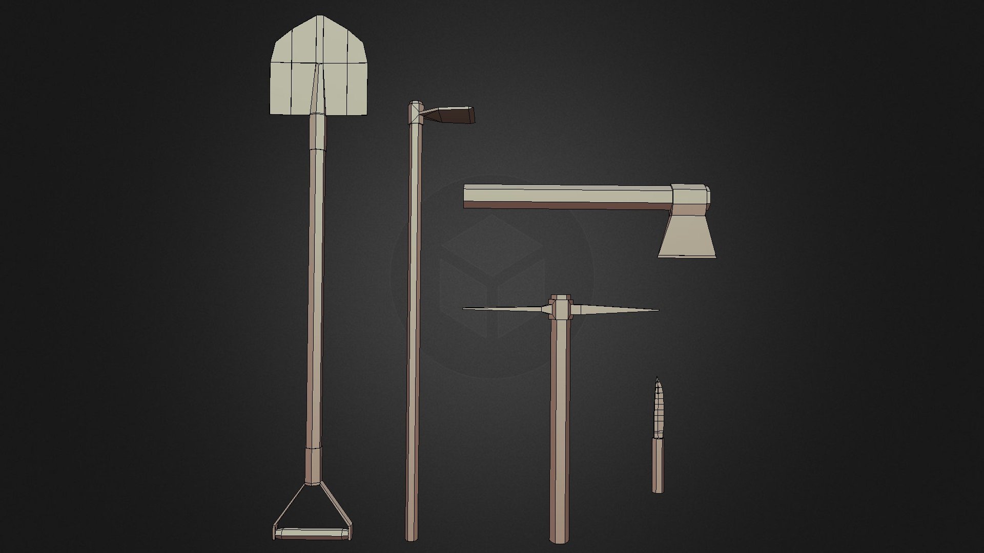 Tools Pack - Download Free 3D model by Kanpai [e02cfba] - Sketchfab