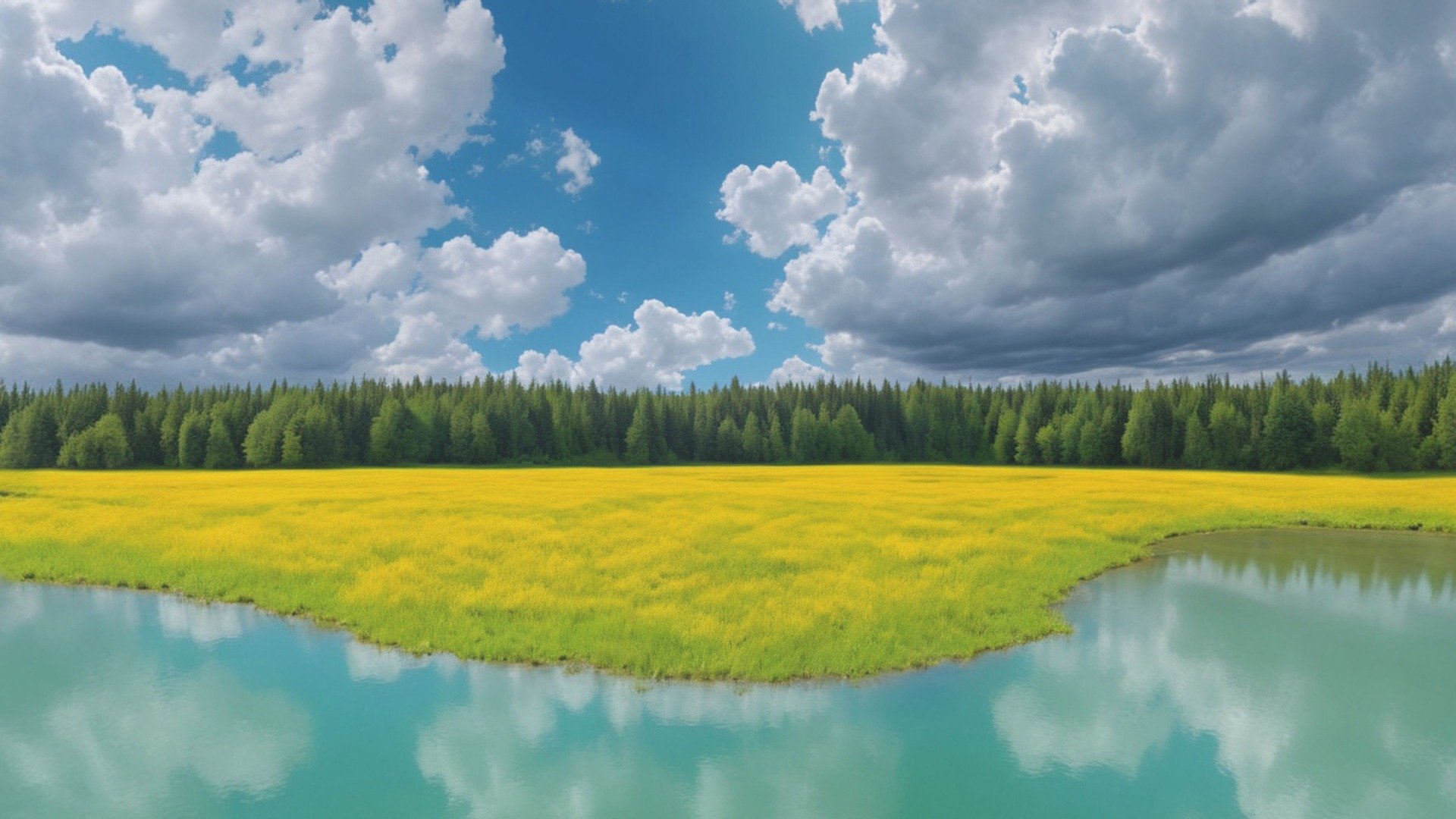 HDRI Spring Landscape Panorama H - Buy Royalty Free 3D model by Ionut81 ...