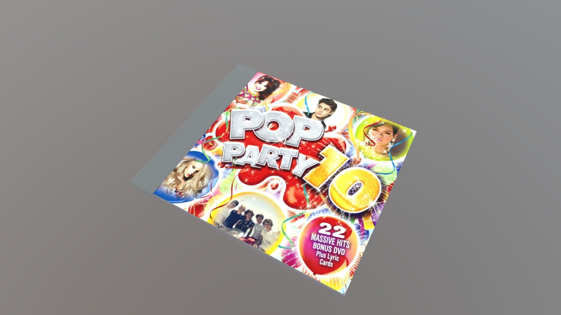 Pop Party 10 CD Case - Download Free 3D model by Scigh-on [e02fe70 ...