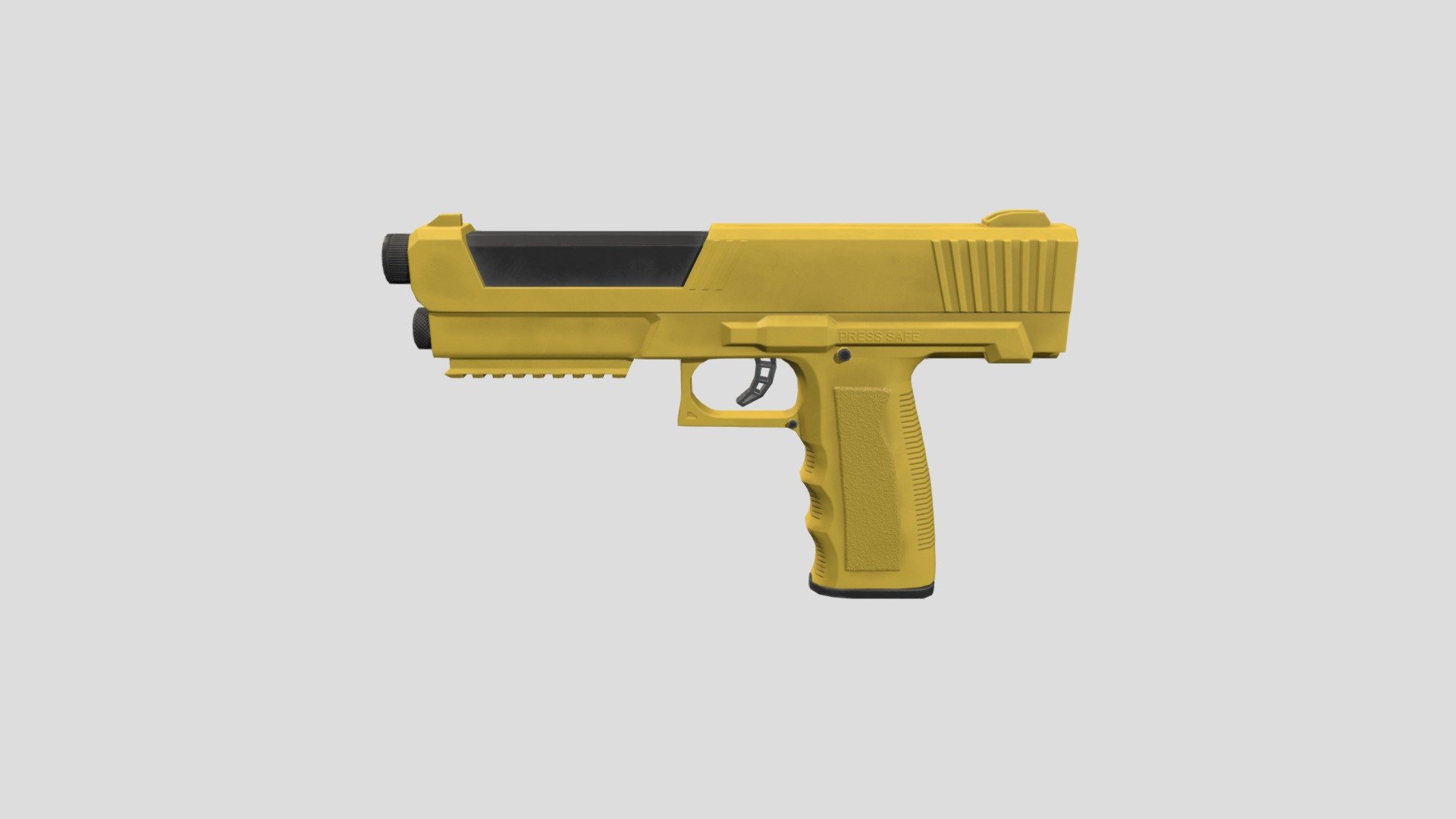 Pepper Spray gun - 3D model by Neanox [e03032e] - Sketchfab