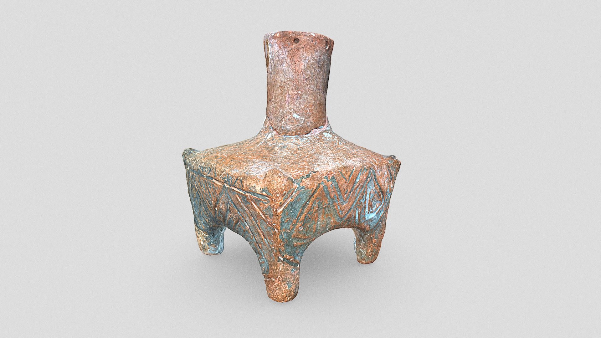 Ceramic cult table - 3D model by Kyustendil Regional History Museum ...
