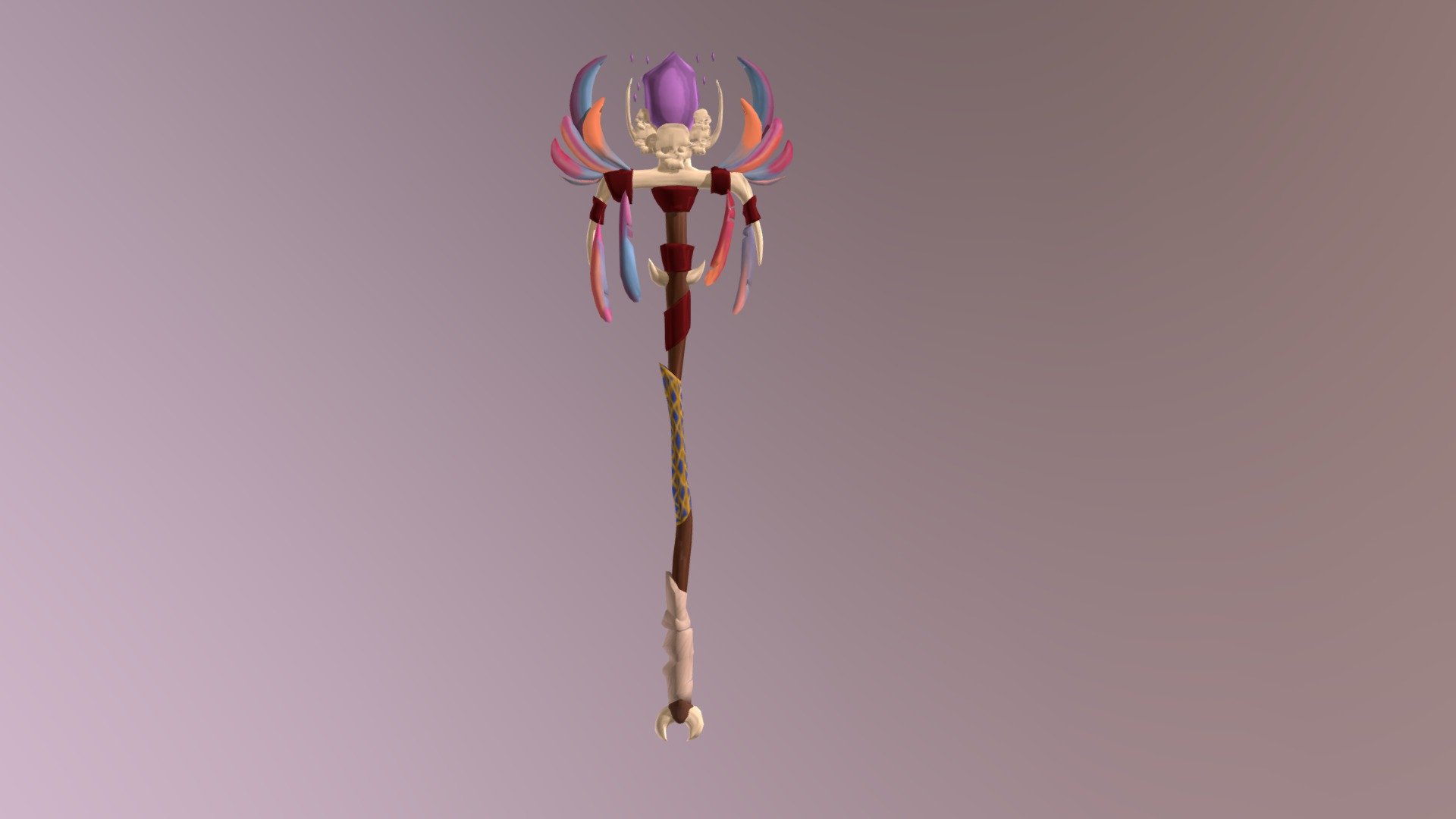 World Of Weaponcraft WoW Inspired Weapon - 3D model by Karolien ...