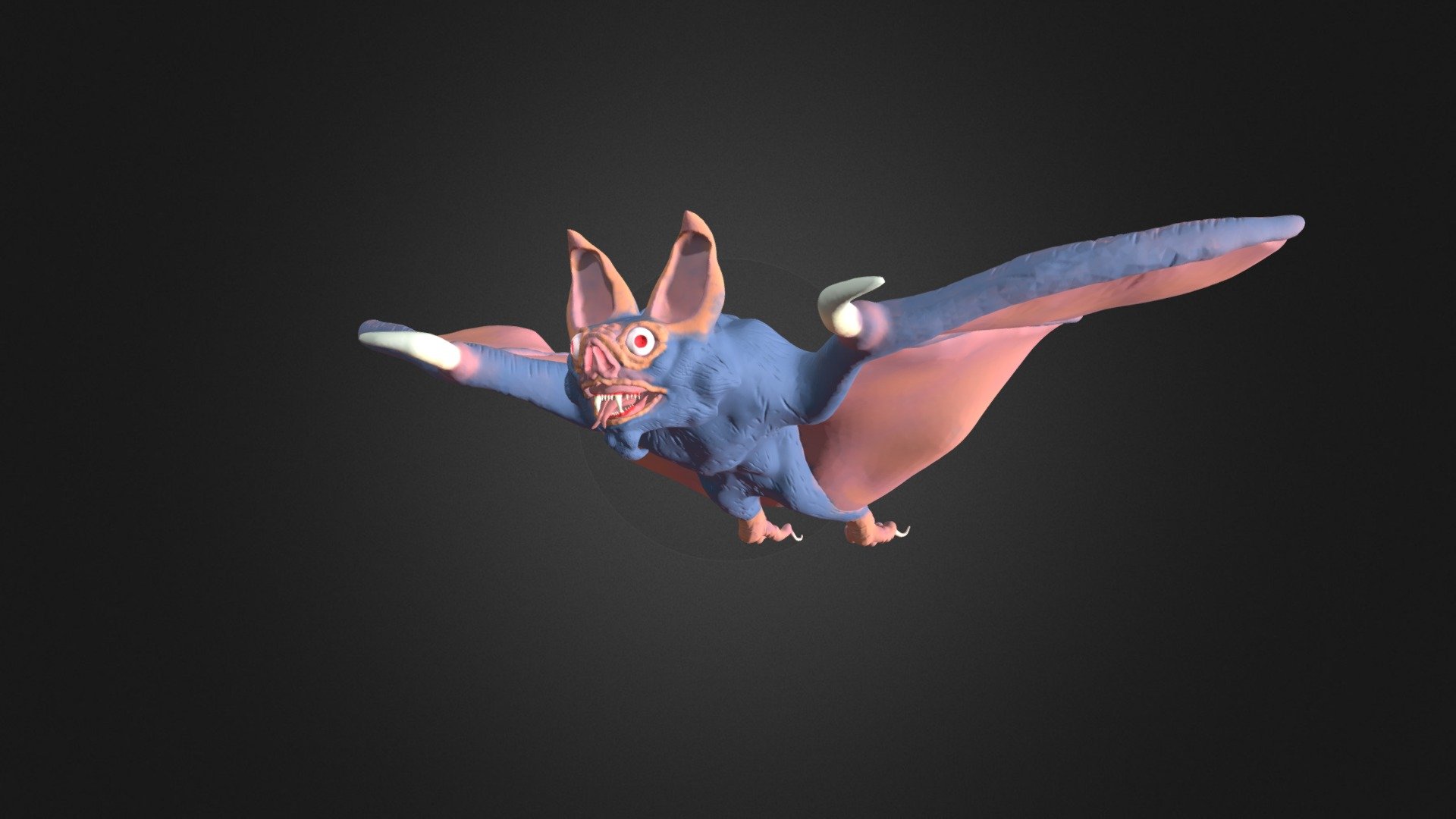 Bat - 3D model by Shapelab [e033d90] - Sketchfab