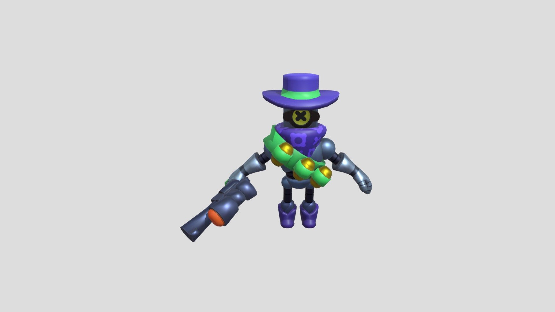 Rickoshea(Old Rico) With Bones - For Renders - Download Free 3D model ...