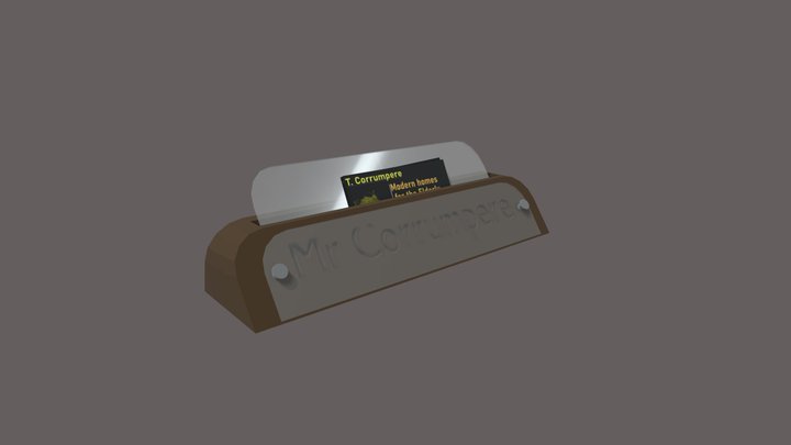 Desk-sign 3D models - Sketchfab