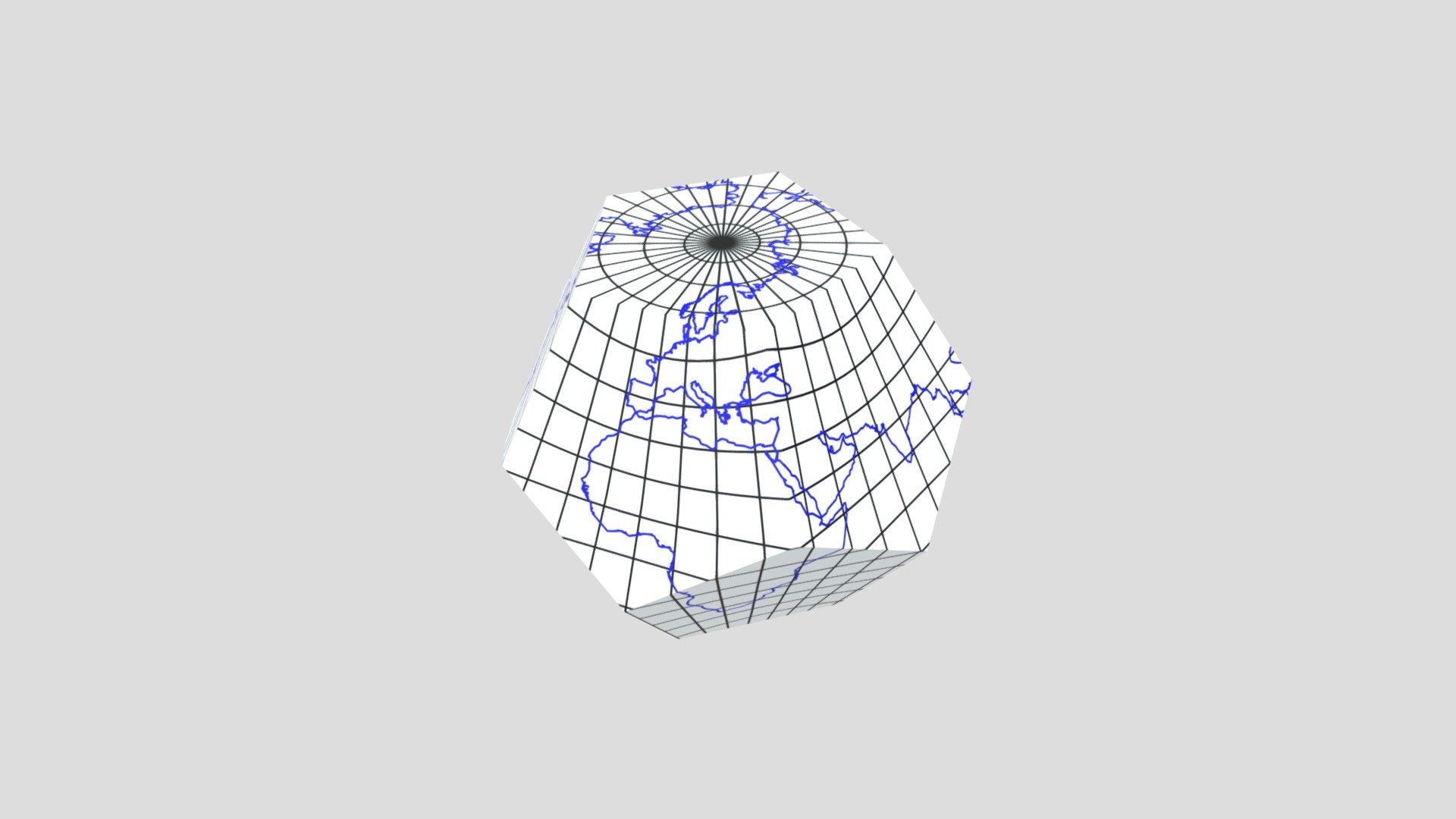 Polyhedral Globe – dodecahedron - Download Free 3D model by rostislav.berka (@rostislav.berka55 ...
