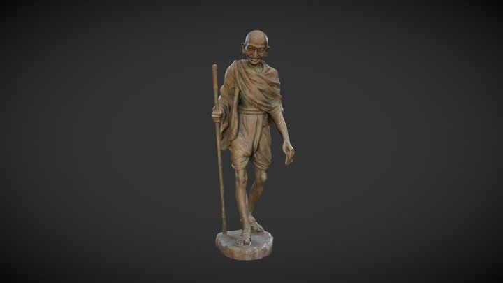 Gandi 3D models - Sketchfab