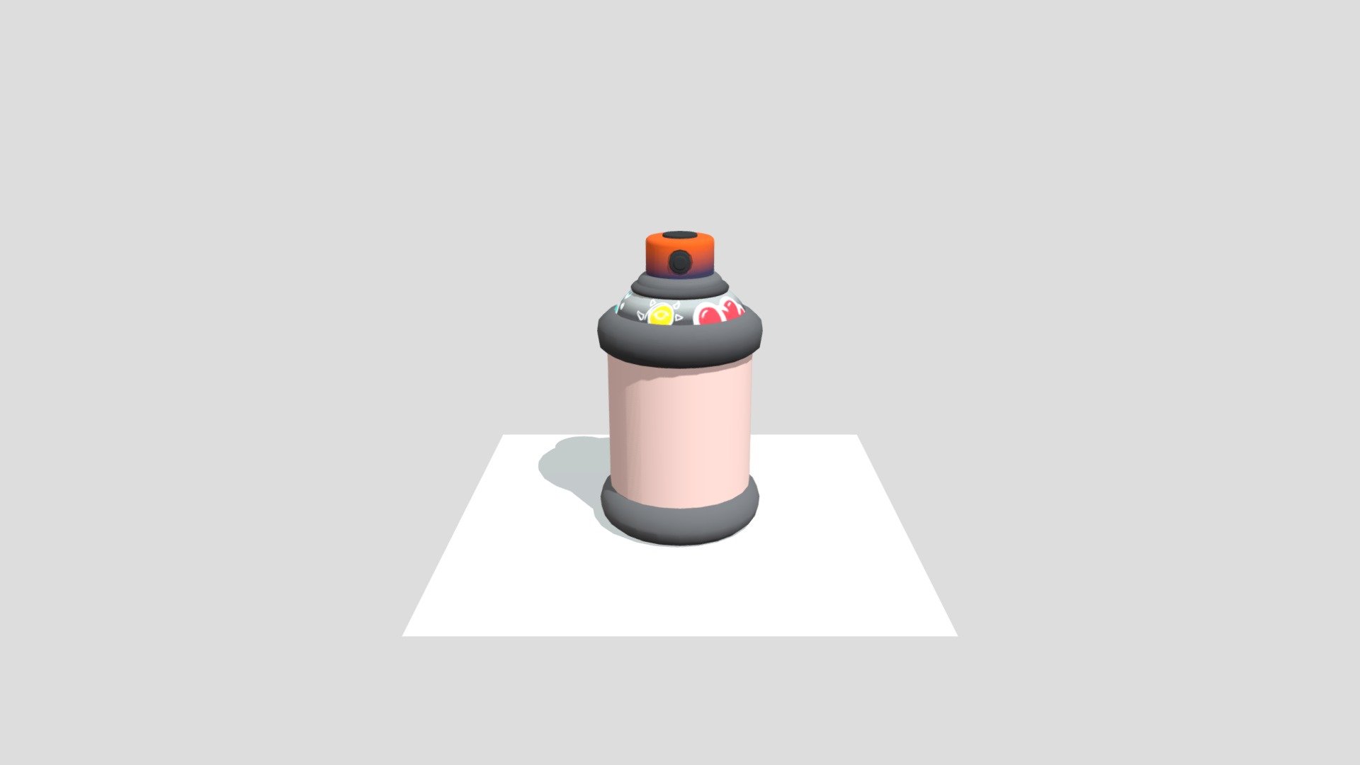 Spray Can - 3D model by pedrocruztech [e0392e0] - Sketchfab