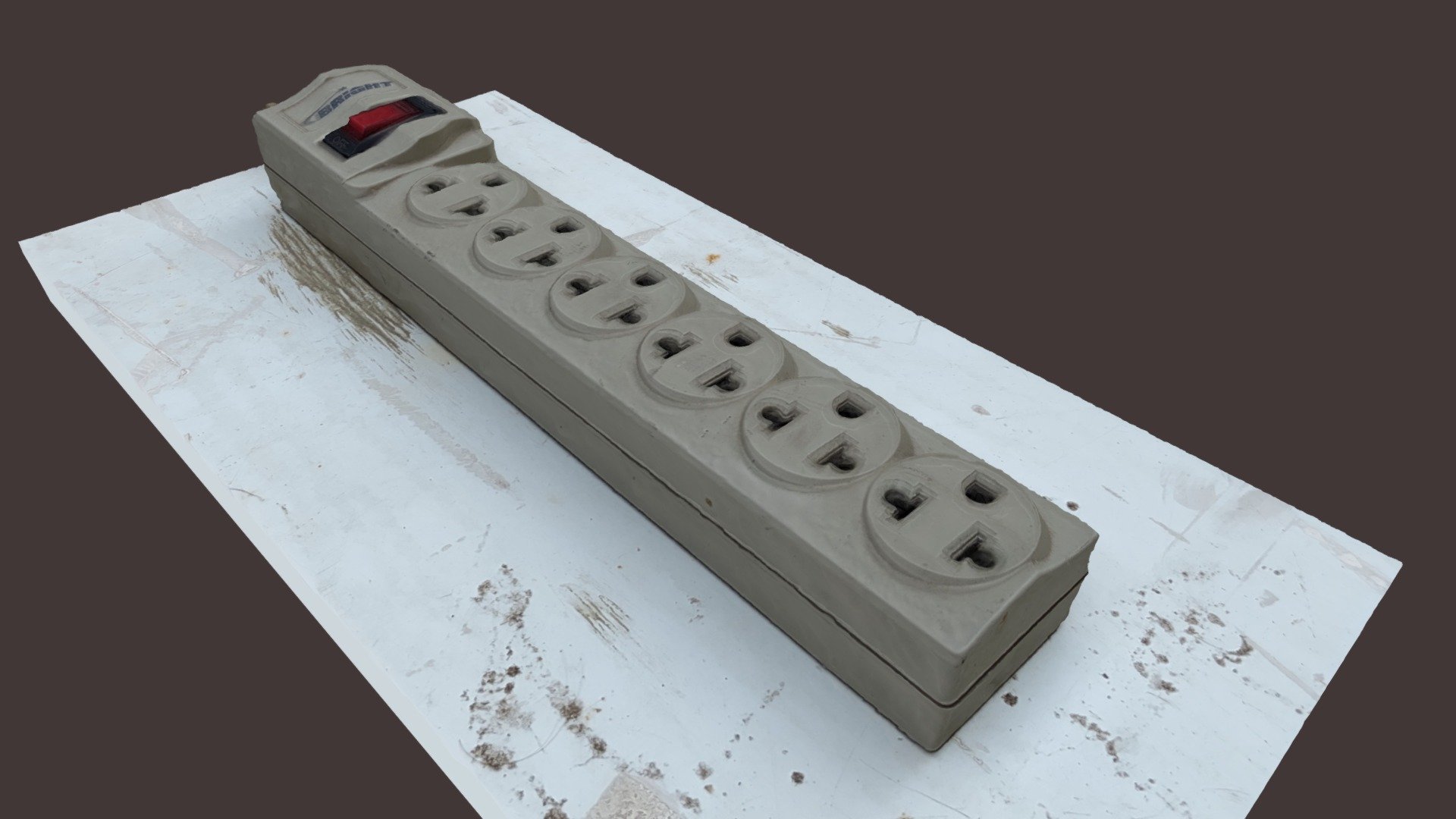 power strip - Buy Royalty Free 3D model by Gustavo Bigelli (@gubigelli ...