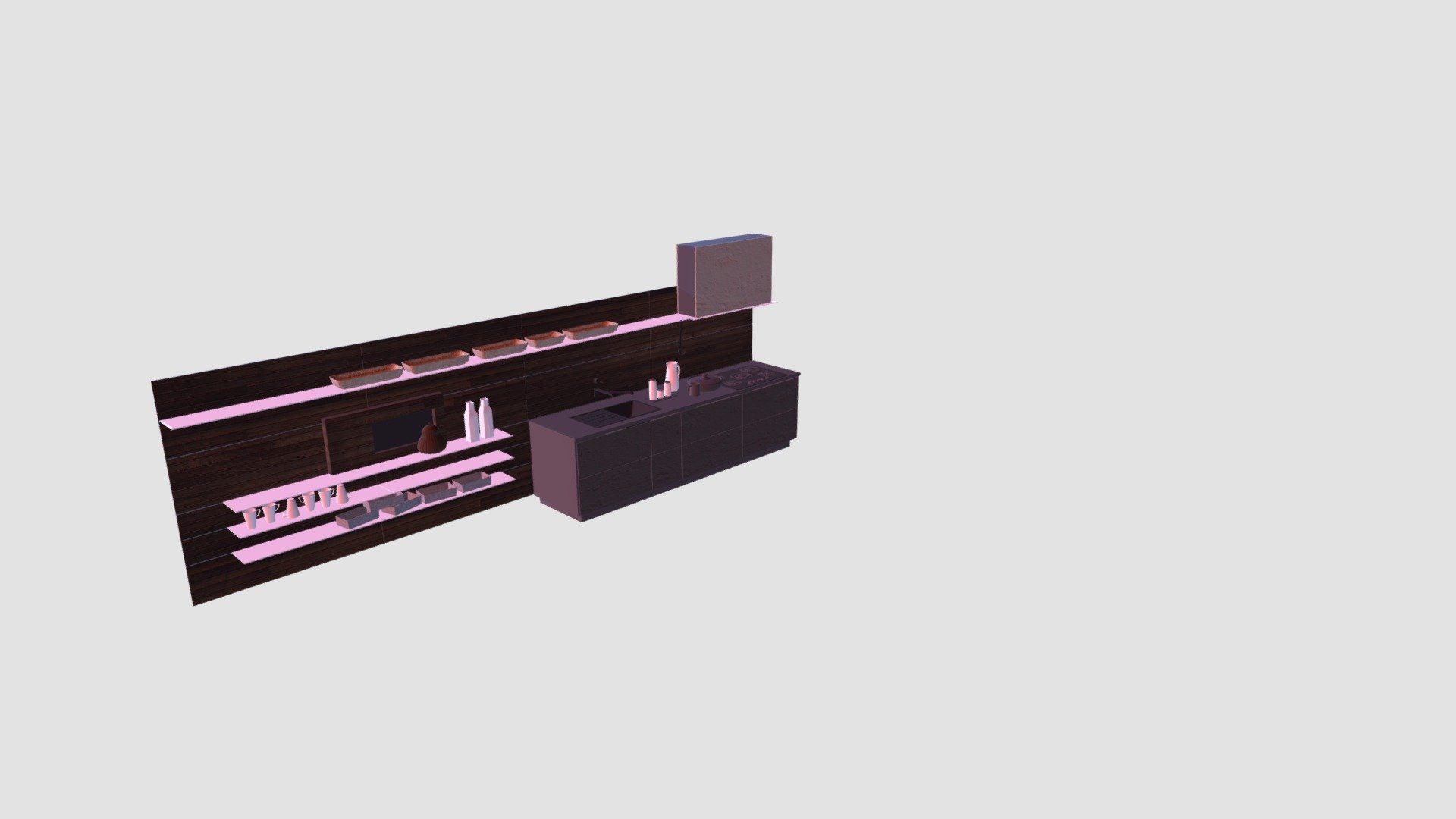 kitchen - Buy Royalty Free 3D model by Evermotion [e03b5ba] - Sketchfab ...